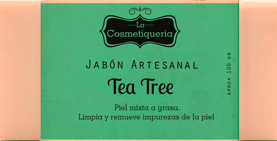 Jabón Artesanal – Tea Tree - La Cosmetiqueria